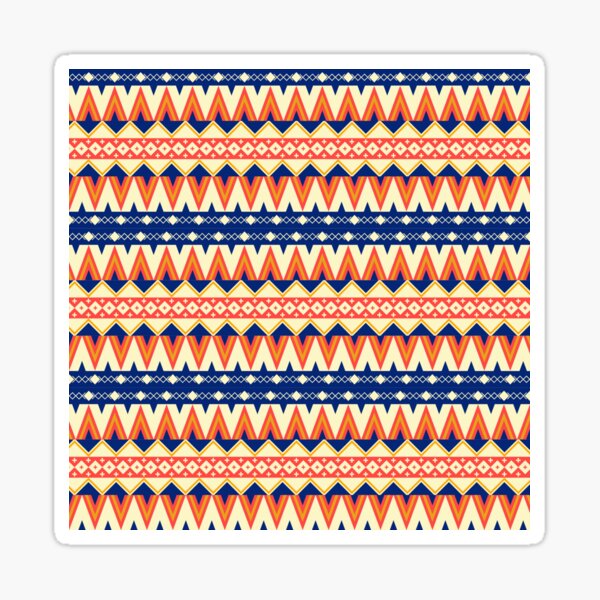 Igorot Pattern Ethnic Native Sticker For Sale By Themarsedit Redbubble