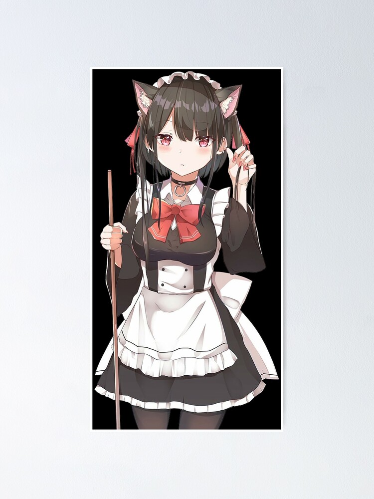"Maid Cosplay" Poster for Sale by bartonelton | Redbubble