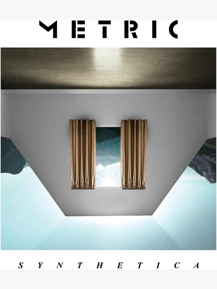 "METRIC BAND" Poster for Sale by ralflorez | Redbubble