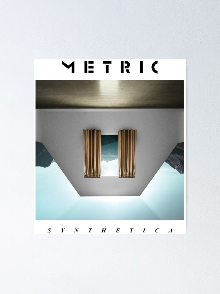 "METRIC BAND" Poster for Sale by ralflorez | Redbubble