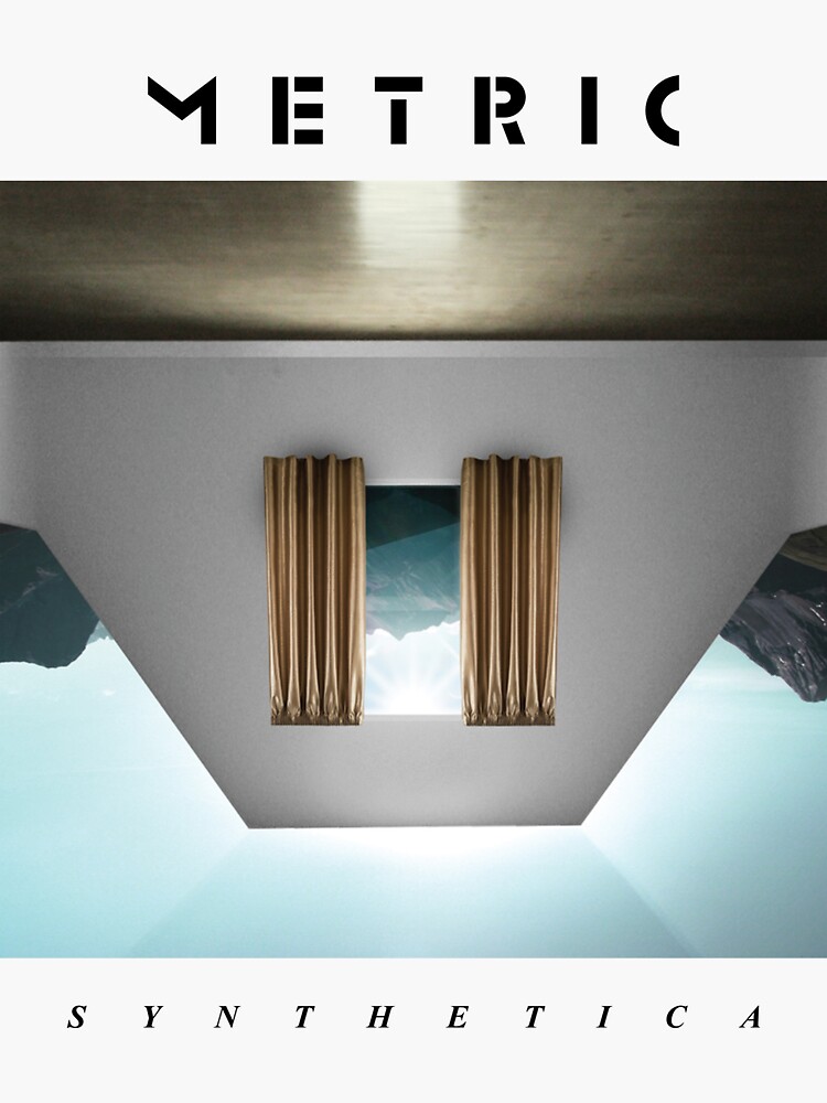 "METRIC BAND" Sticker for Sale by ralflorez | Redbubble