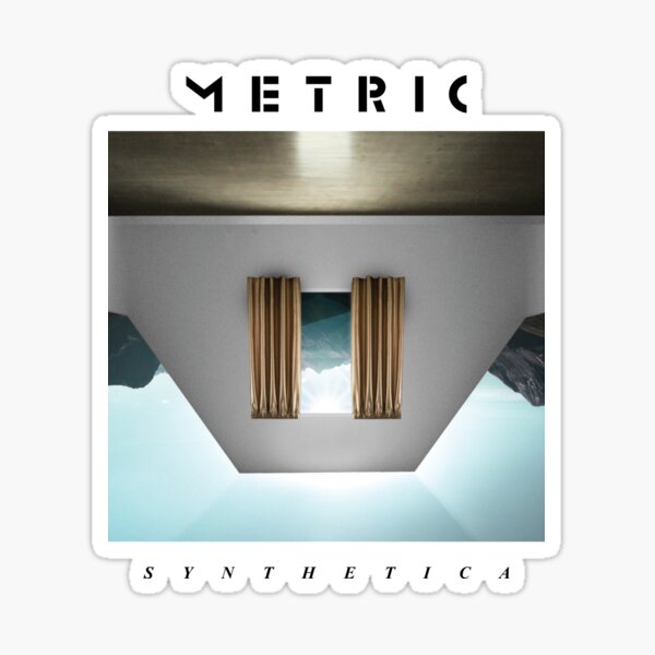 "METRIC BAND" Sticker for Sale by ralflorez | Redbubble