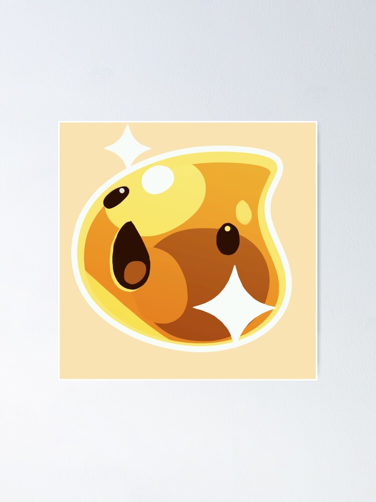 "Gold Slime - Slime Rancher 2" Poster for Sale by ChibiAnime1 | Redbubble
