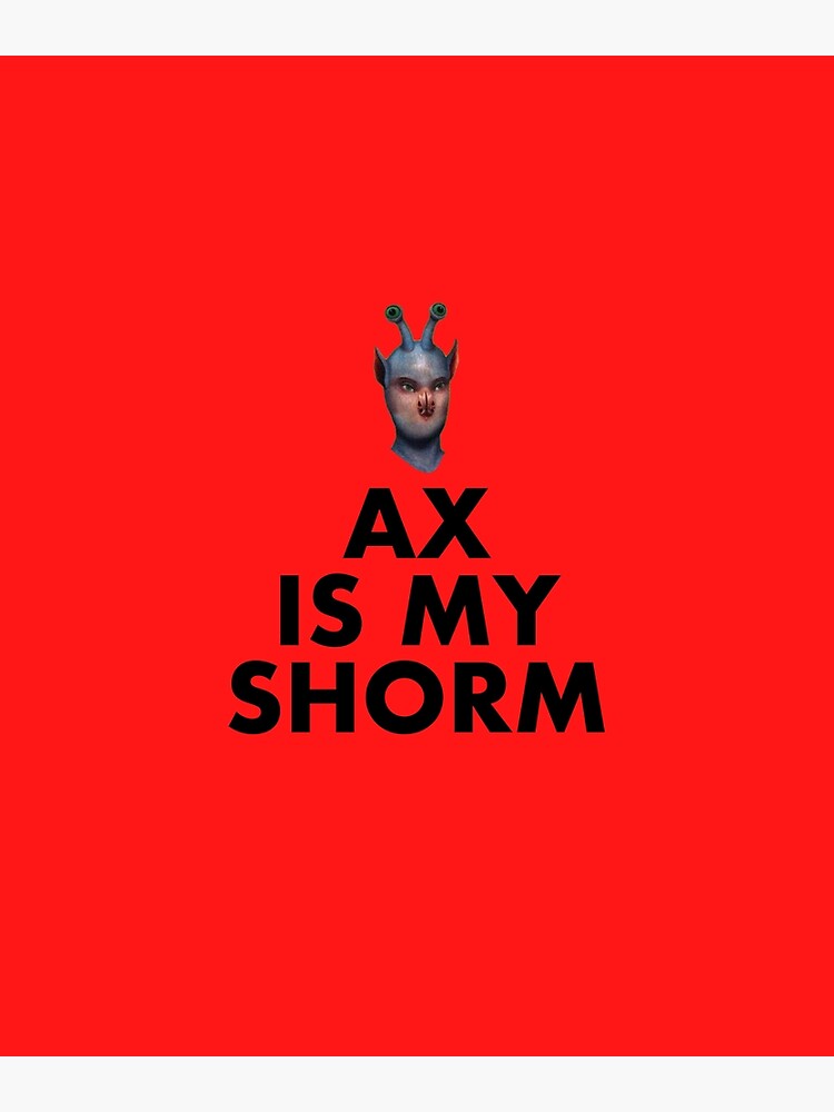 "Ax is my Shorm - Animorphs" Art Print by strangershirts | Redbubble