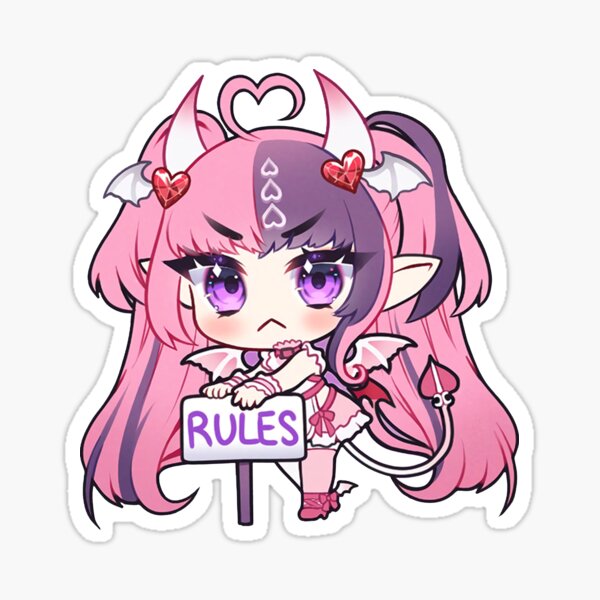 Iron Mouse Rules Sticker For Sale By Donnaunique Redbubble