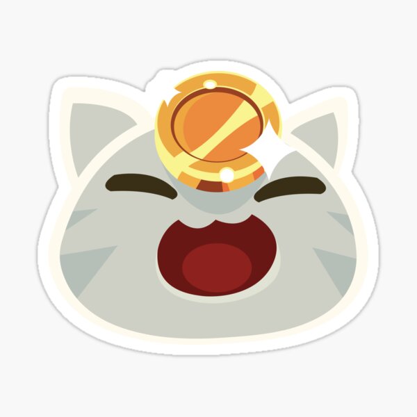 "Lucky Cat Slime - Slime Rancher 2" Sticker for Sale by ChibiAnime1 ...