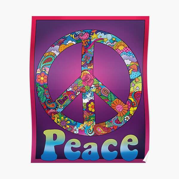 Peace Sign Posters | Redbubble