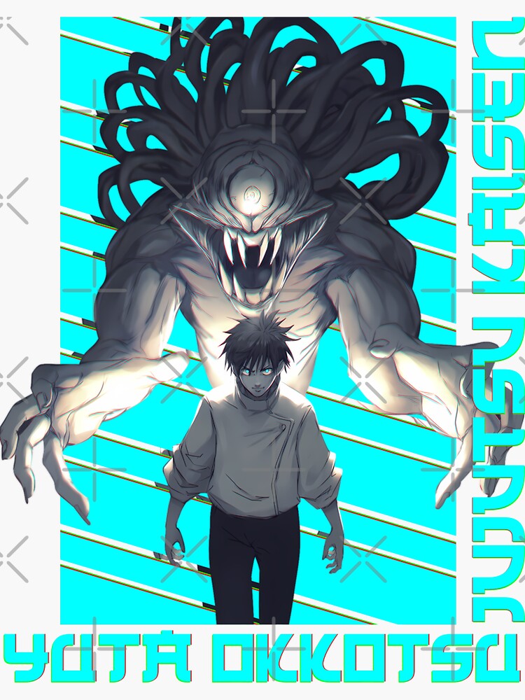 "Yuta Okkotsu Jujutsu Kaisen" Sticker for Sale by Artherza | Redbubble