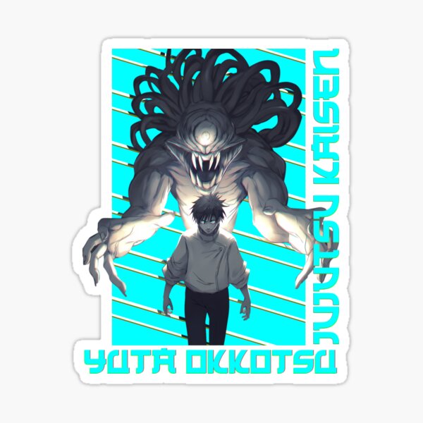 "Yuta Okkotsu Jujutsu Kaisen" Sticker for Sale by Artherza | Redbubble