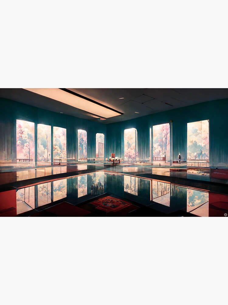 "Reflection" Sticker for Sale by RicoInStudios | Redbubble