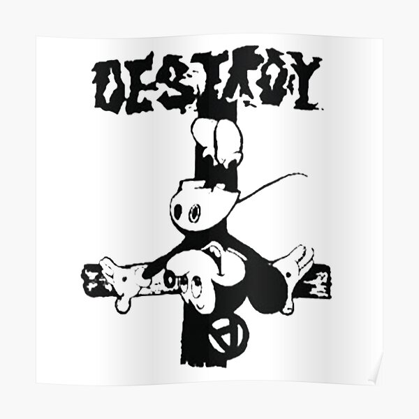 "Destroy Lonely" Poster for Sale by ericksongutav | Redbubble