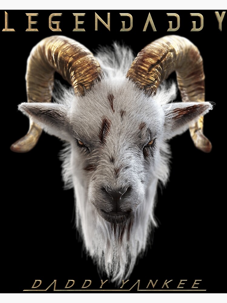 "DADDY YANKEE - LEGENDADDY " Poster for Sale by GinaHauser | Redbubble