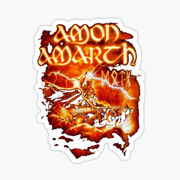 Pegatina «amon amarth JH8 >> banda de amon amarth - camiseta de ...