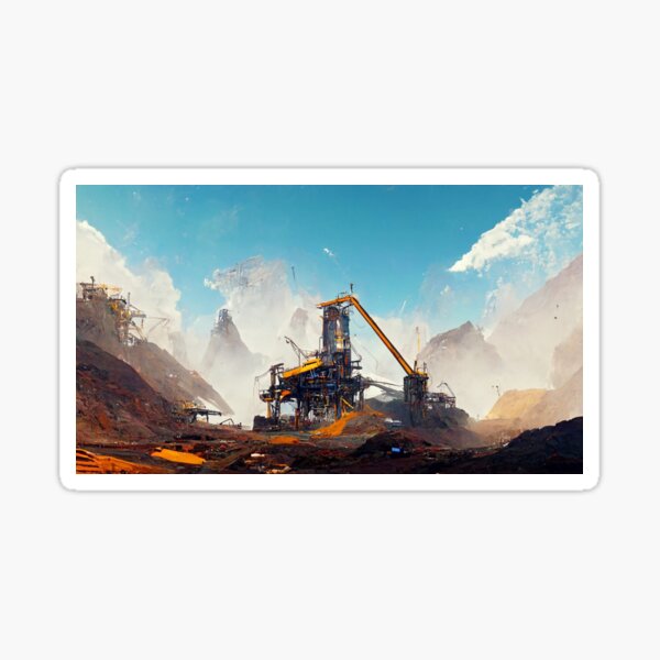 "Satisfactory Game - Artwork" Sticker for Sale by CheckeredShoes6 ...
