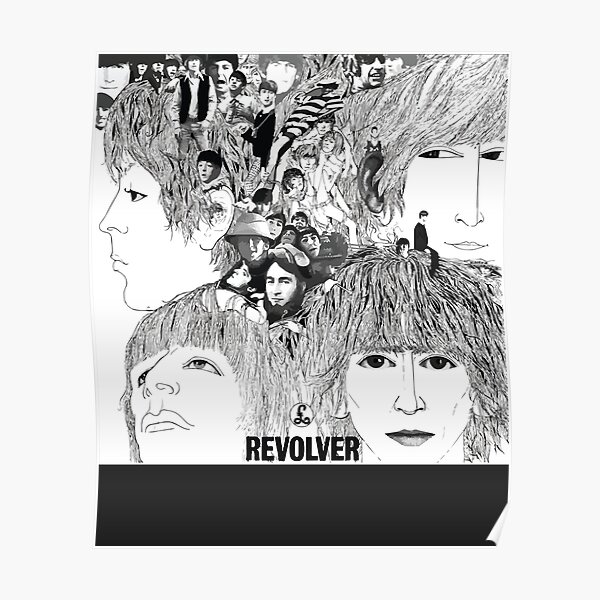 "Revolver Album Cover" Poster for Sale by ThidaNuon | Redbubble