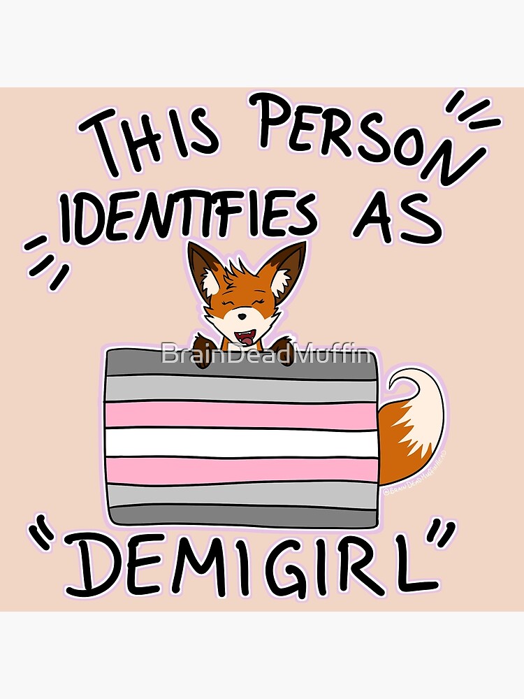 [pride] Demigirl Flag Identity Poster For Sale By Braindeadmuffin
