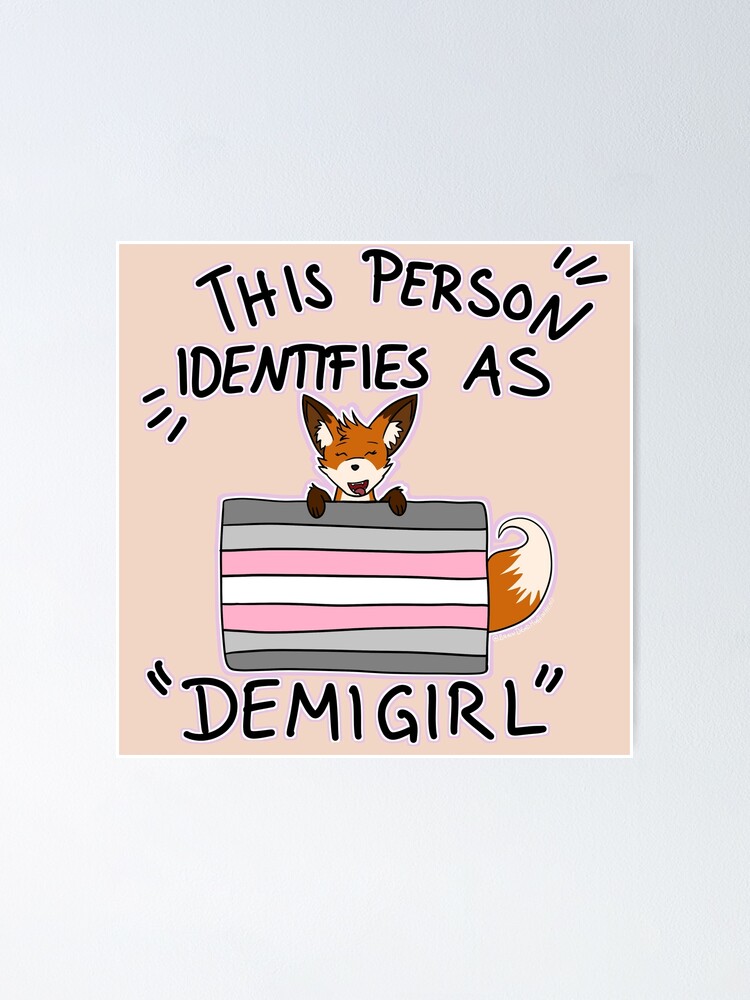 [pride] Demigirl Flag Identity Poster For Sale By Braindeadmuffin