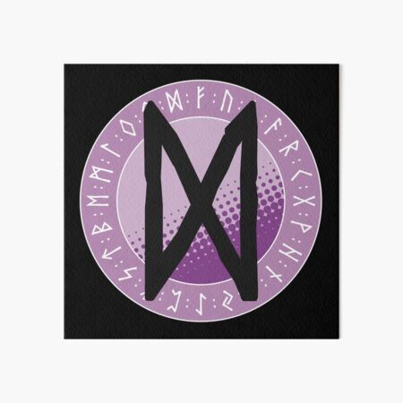 "Dagaz (Dawn) - Viking Runes and Runic Symbols" Art Board Print for ...