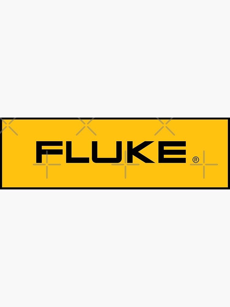 "Fluke Tools Logo #1" Sticker for Sale by lewismate | Redbubble