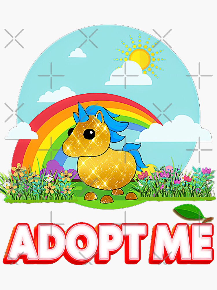 "Day Gift For Adopt Me Animals Funny Graphic Gift" Sticker for Sale by ...