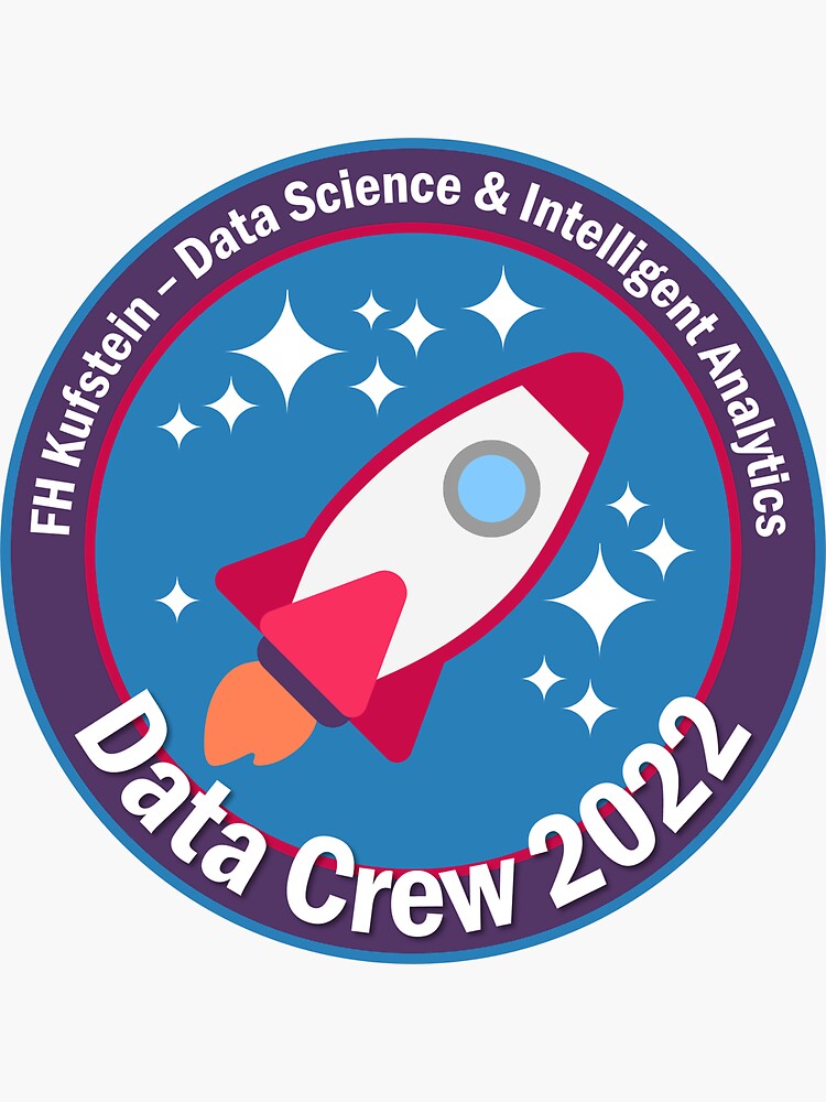 "DSIA Data Crew 2022" Sticker for Sale by mkohlegger | Redbubble