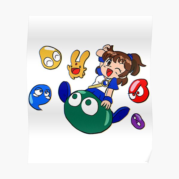 "Experience Game Third Column Screen Filled Puyo Puyo Fc Cover Redraw ...