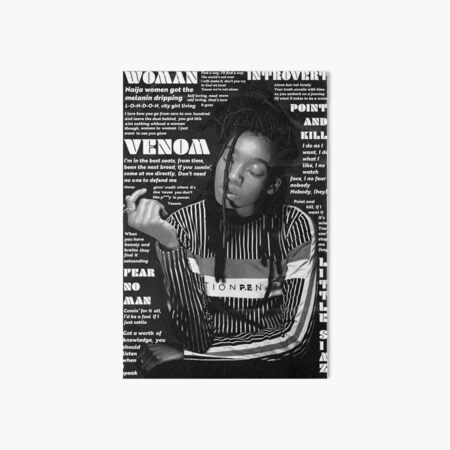 "Little Simz Poster" Art Board Print for Sale by claireespinosa | Redbubble