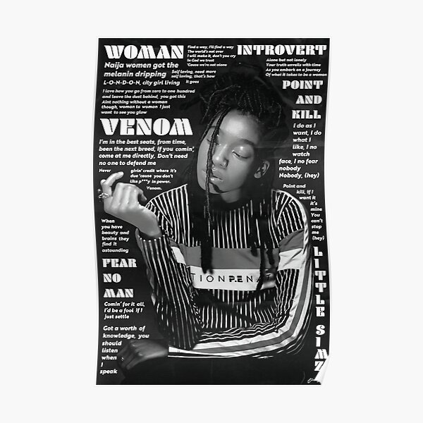 "Little Simz Poster" Poster for Sale by claireespinosa | Redbubble