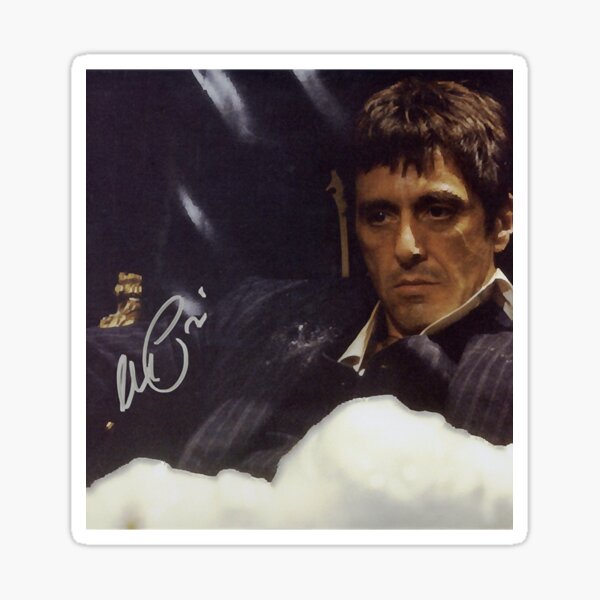"Vintage Retro Scarface Tony Montana Retro Vintage" Sticker for Sale by ...