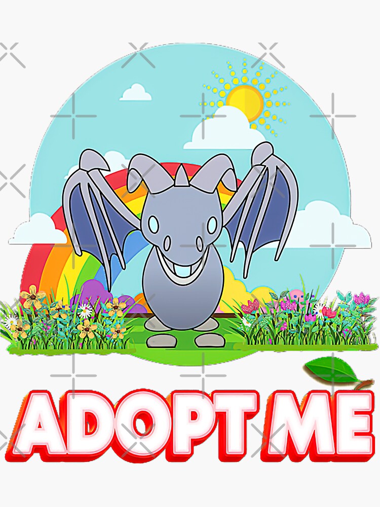 "Funny Gifts For Blue Adopt Me Gift For Fans" Sticker for Sale by ...