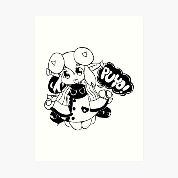 "Experience Game Third Column Screen Filled Puyo Puyo Ridell Pop ...