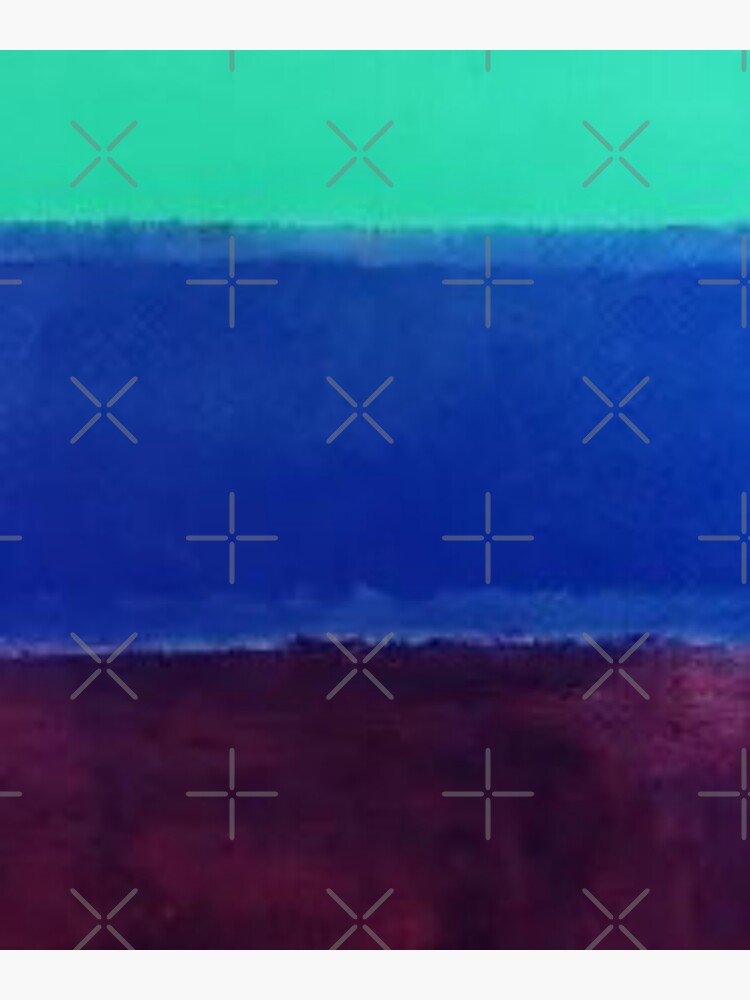 "Abstract color by mark rothko art & artist " Sticker for Sale by ...