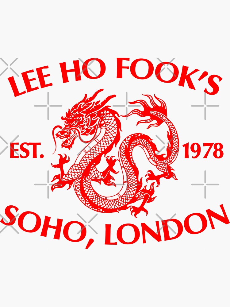 "Lee Ho Fook's" Sticker for Sale by CruceJ | Redbubble