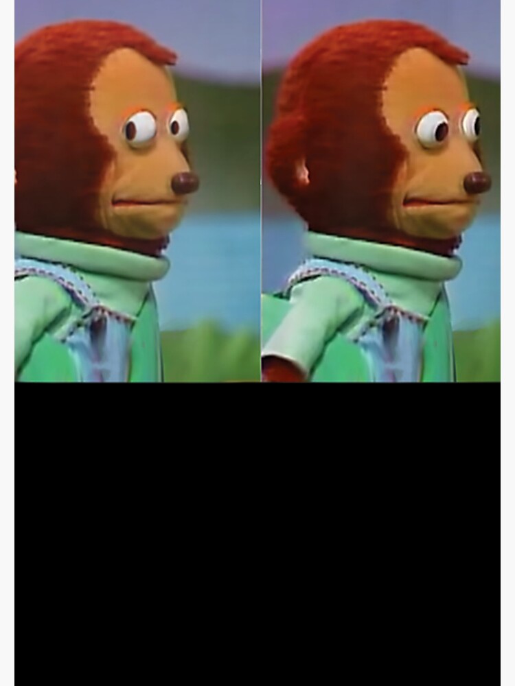 "Awkward Look Meme Monkey Puppet Meme" Spiral Notebook for Sale by ...