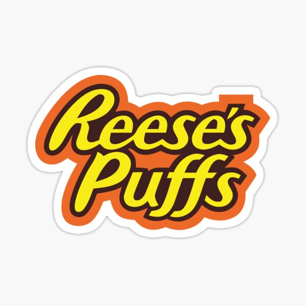 "puff chocolate reese'ss kids" Sticker for Sale by peperomiawaterm ...