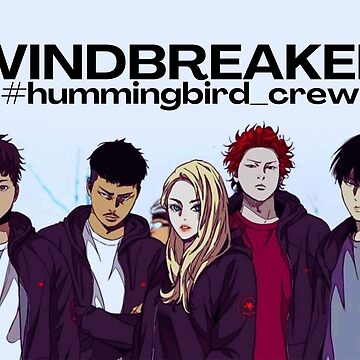 "The Hummingbird Crew from Windbreaker " Sticker for Sale by ...