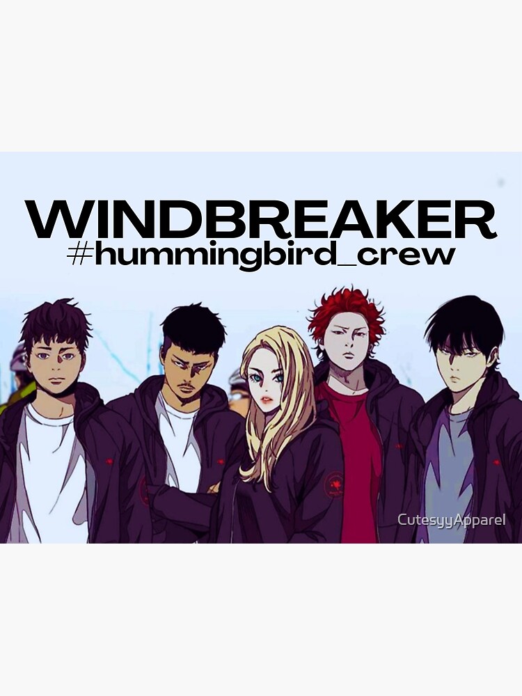 "The Hummingbird Crew from Windbreaker " Sticker for Sale by ...