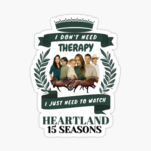 "Heartland, Heartland Ranch" Sticker for Sale by MykhaShop | Redbubble