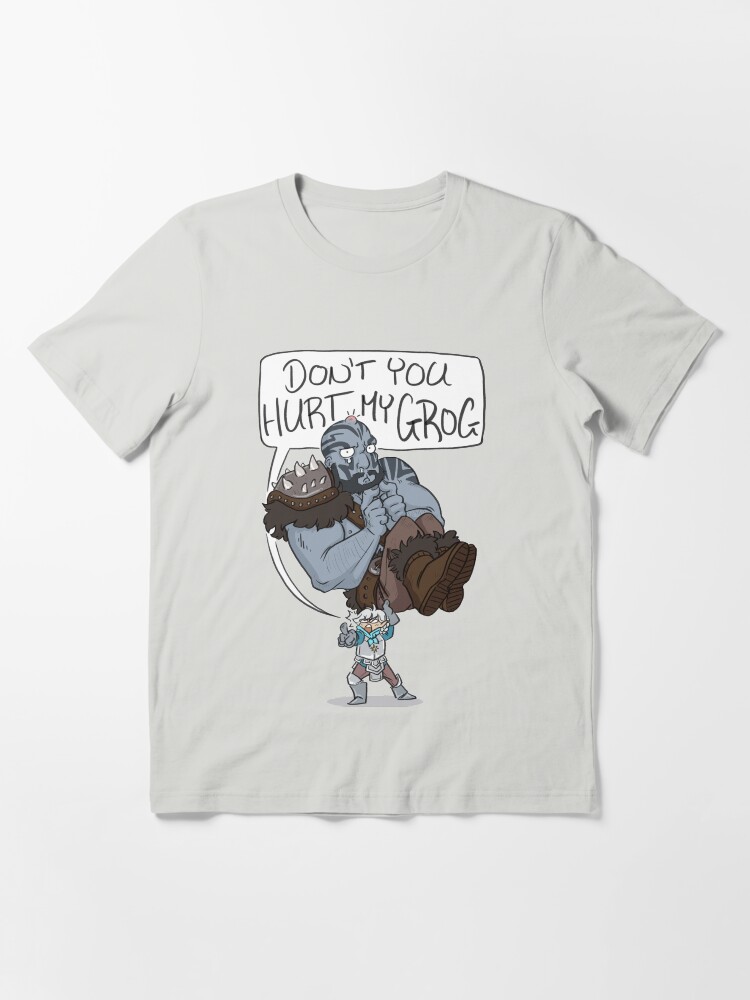 "DON'T YOU HURT MY GROG" Essential T-Shirt for Sale by Meg Kirkpatrick ...