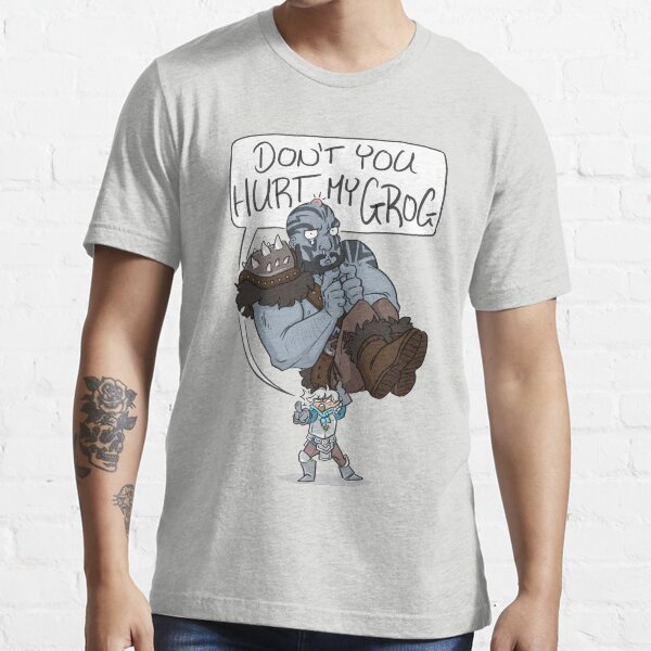"DON'T YOU HURT MY GROG" Essential T-Shirt for Sale by Meg Kirkpatrick ...