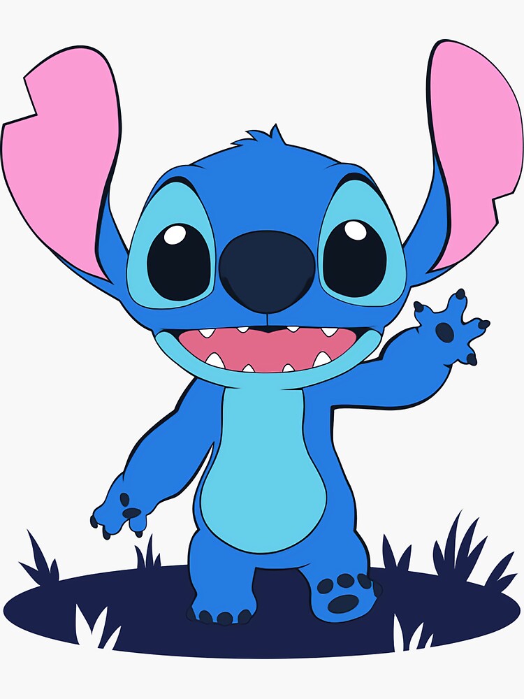 "Cartoon Cute Stitch/Best Designs For Men and Women" Sticker for Sale ...