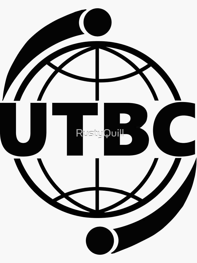 "Chapter and Multiverse - UTBC logo" Sticker for Sale by RustyQuill ...