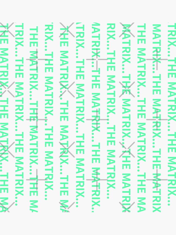 "matrix circuit, core matrix" Sticker for Sale by zzzozzo | Redbubble