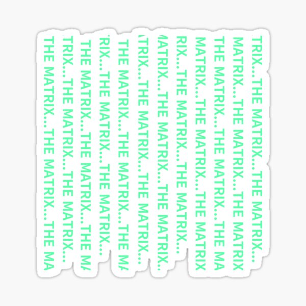 "matrix circuit, core matrix" Sticker for Sale by zzzozzo | Redbubble