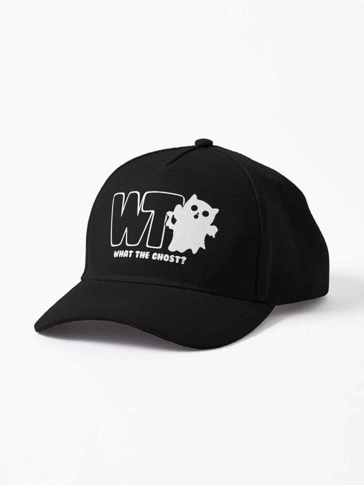 "What The Ghost? - Light" Cap for Sale by RustyQuill | Redbubble
