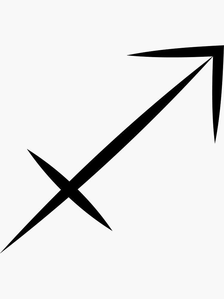 Sagittarius Zodiac Sign Astrology Sticker For Sale By Tanysl