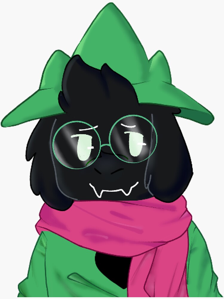 "ralsei" Sticker for Sale by spaceysparklez | Redbubble