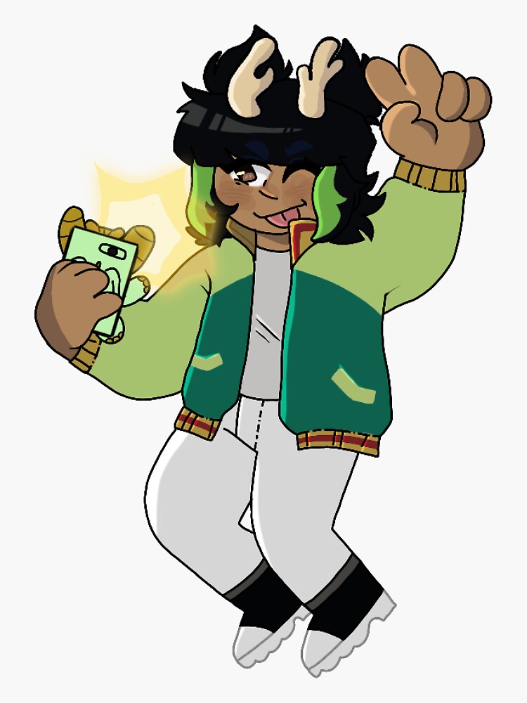 "mei lmk" Sticker for Sale by spaceysparklez | Redbubble