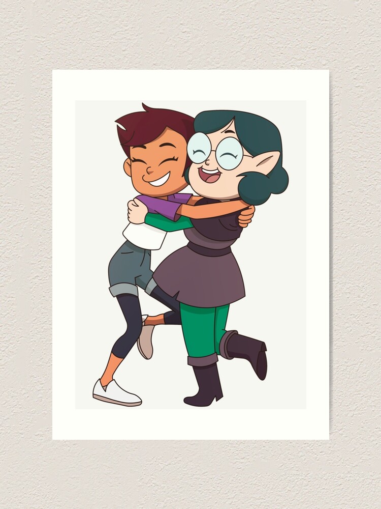 "Luz and Willow | The owl house- Limited Edition | Perfect Gift" Art ...