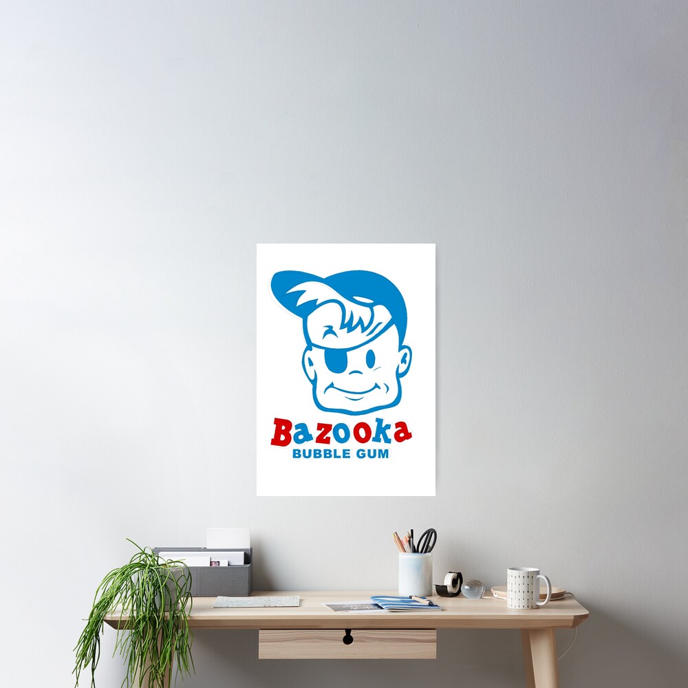 "Bazooka Joe " Poster for Sale by GRAFIKA65 | Redbubble